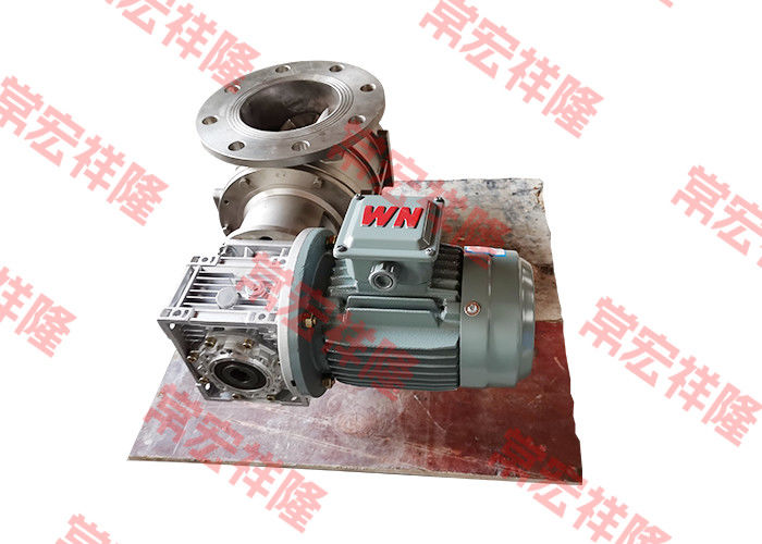 Stainless Steel Rotary Dispenser Flange Type Valve Pneumatic Custom ...