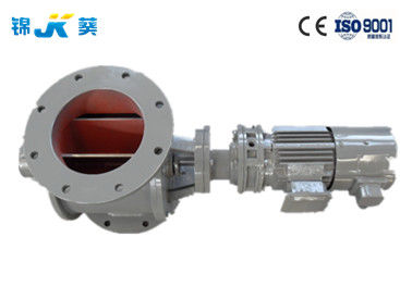 Large Vanes Cast Rotary Feeder Valve Dust Movable In Ventilation Syatem