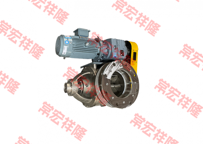 Custom Electric Sanitary Rotary Valve Stainless Steel Dispenser Pneumatic